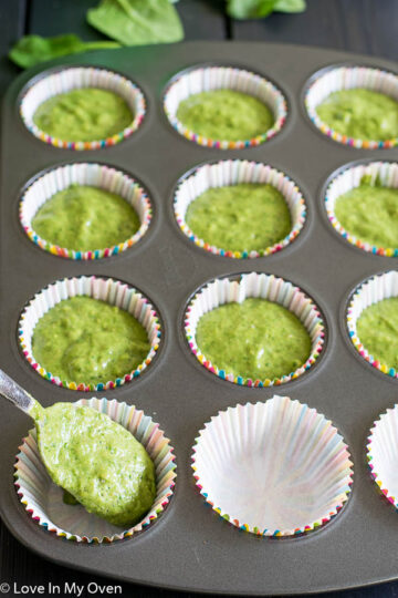 Green Monster Muffins - Love In My Oven
