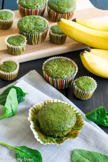 Green Monster Muffins - Love In My Oven