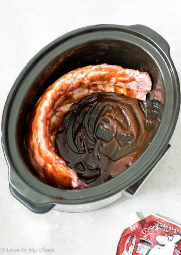 The Best Slow Cooker Ribs - Love In My Oven