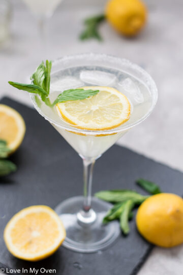 Lemon Vodka Cocktail - Love In My Oven