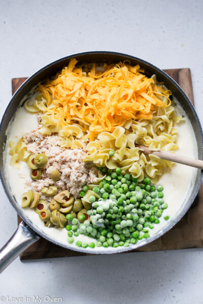 Cheesy Tuna Casserole - Love In My Oven