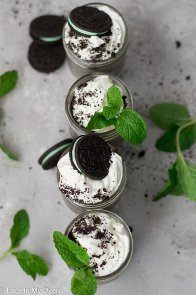 Mint Oreo Mousse - Love In My Oven