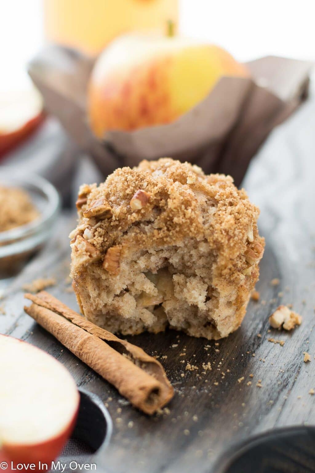 Apple Cider Muffins - Love In My Oven