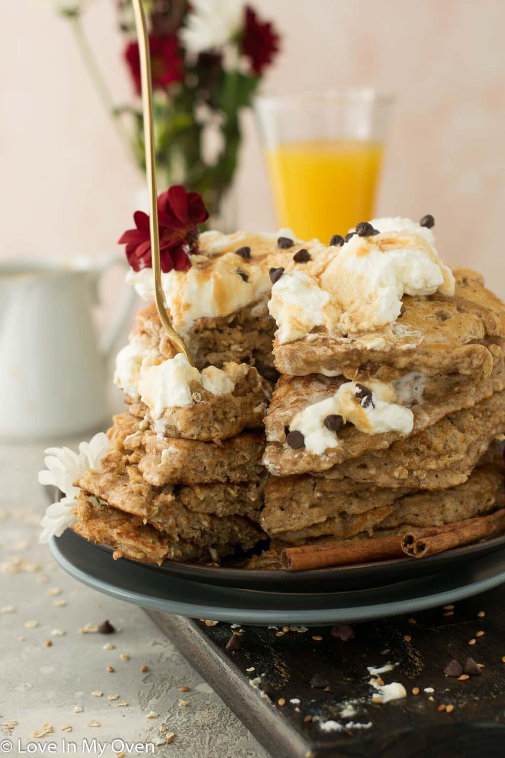 Multigrain Pancakes - Love In My Oven