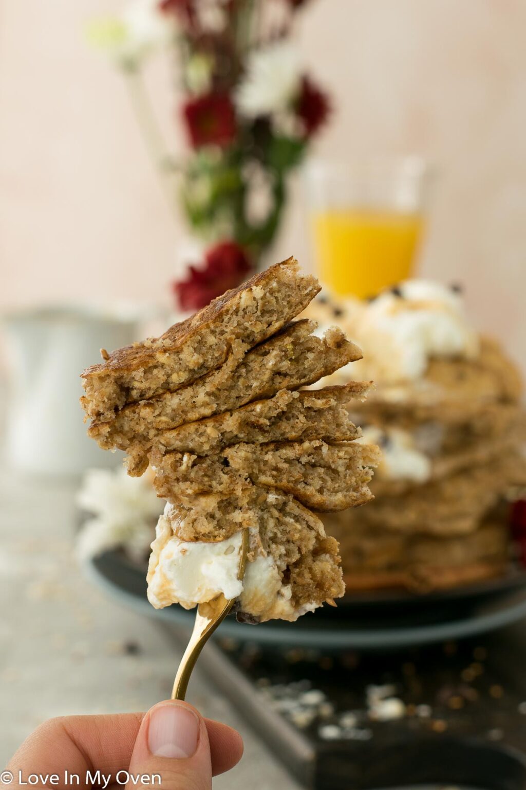 Multigrain Pancakes - Love In My Oven