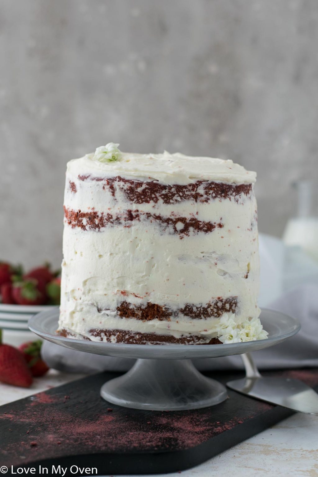 Mini Red Velvet Cake - Love In My Oven