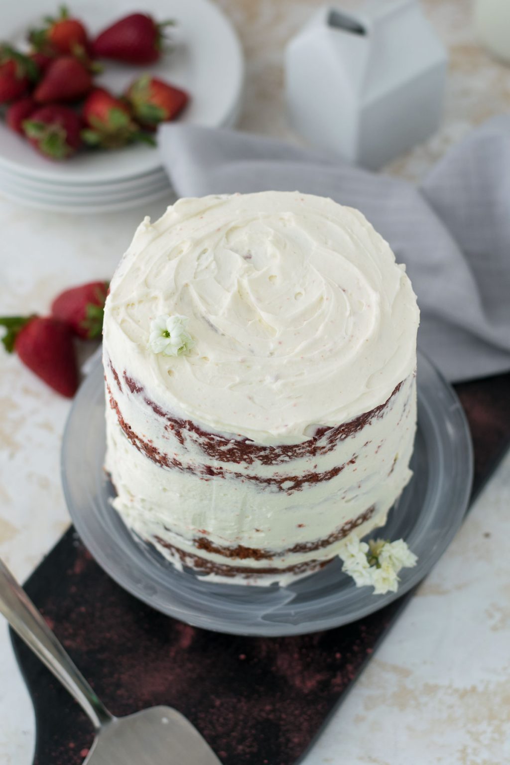 Mini Red Velvet Cake - Love In My Oven