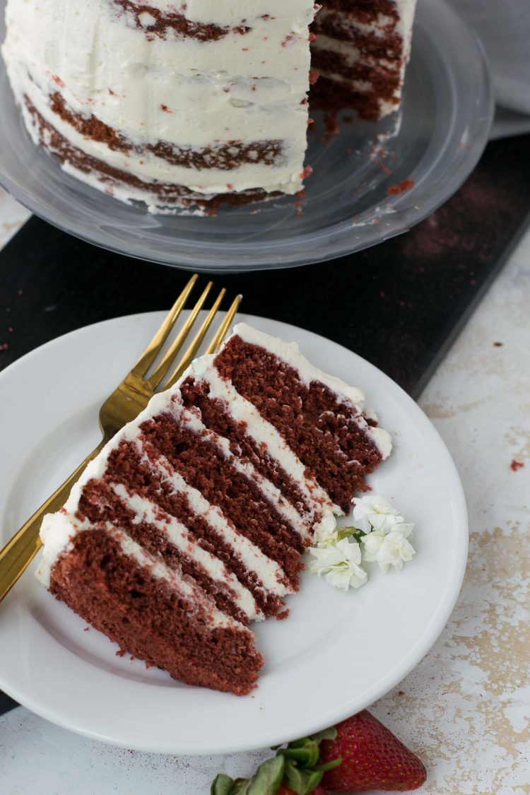 Mini Red Velvet Cake - Love In My Oven