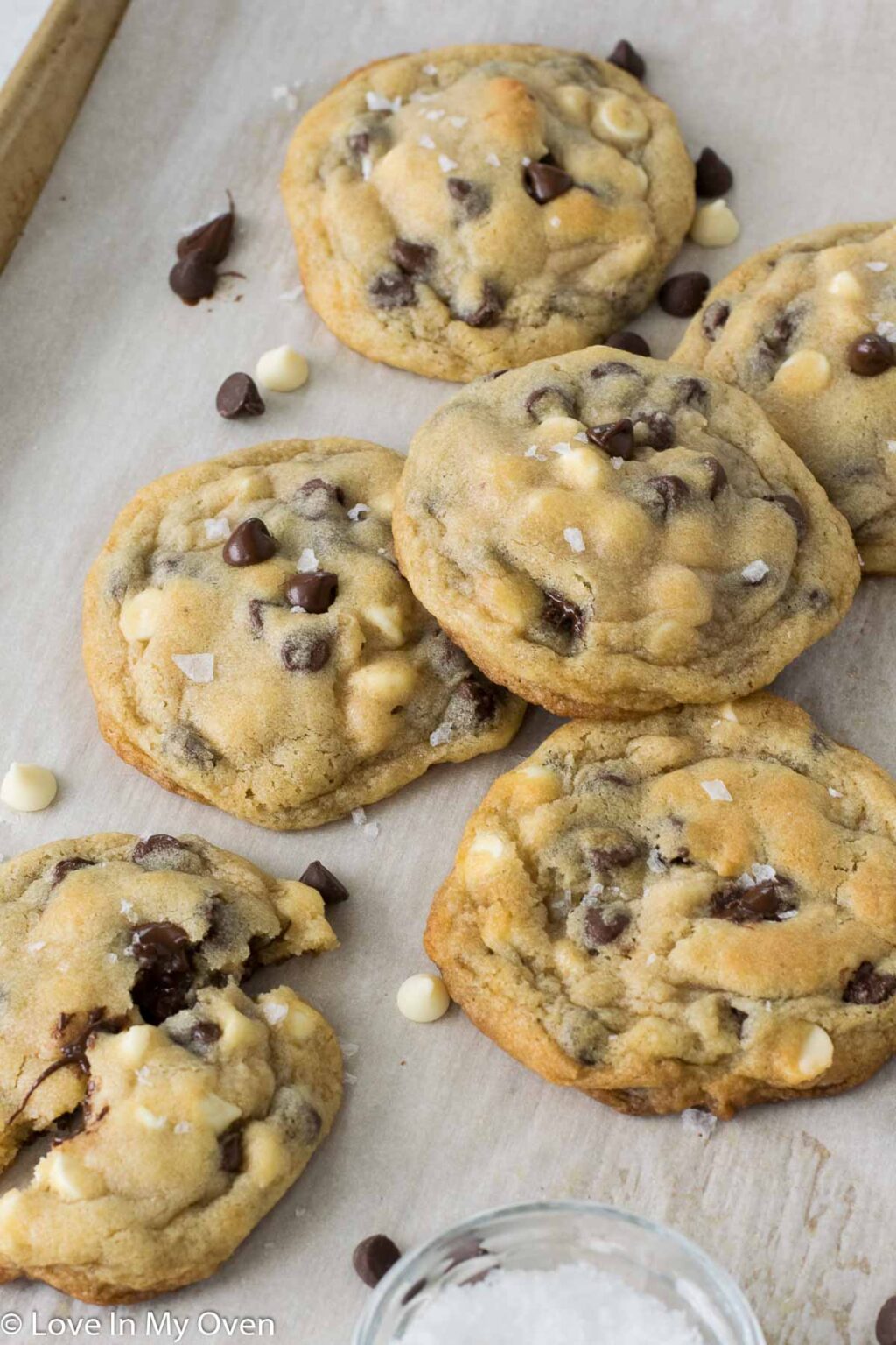 Jumbo Chocolate Chip Cookies - Love In My Oven