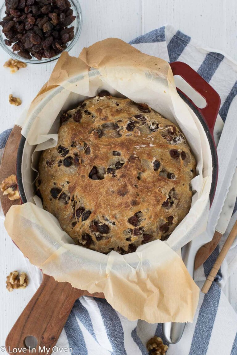 Raisin Walnut Bread - Love In My Oven