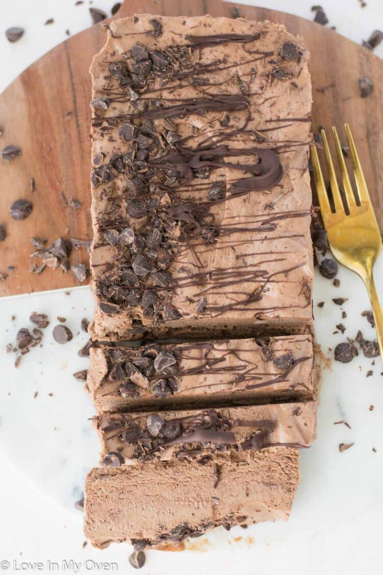 Chocolate Semifreddo - Love In My Oven