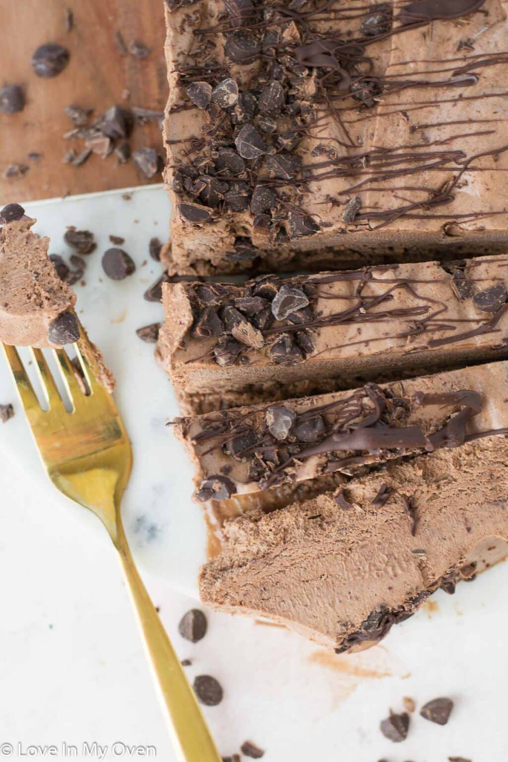 Chocolate Semifreddo - Love In My Oven