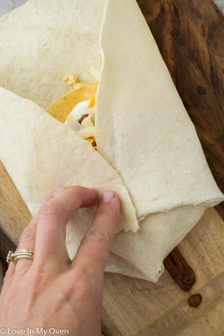 Breakfast Crunch Wrap - Love In My Oven