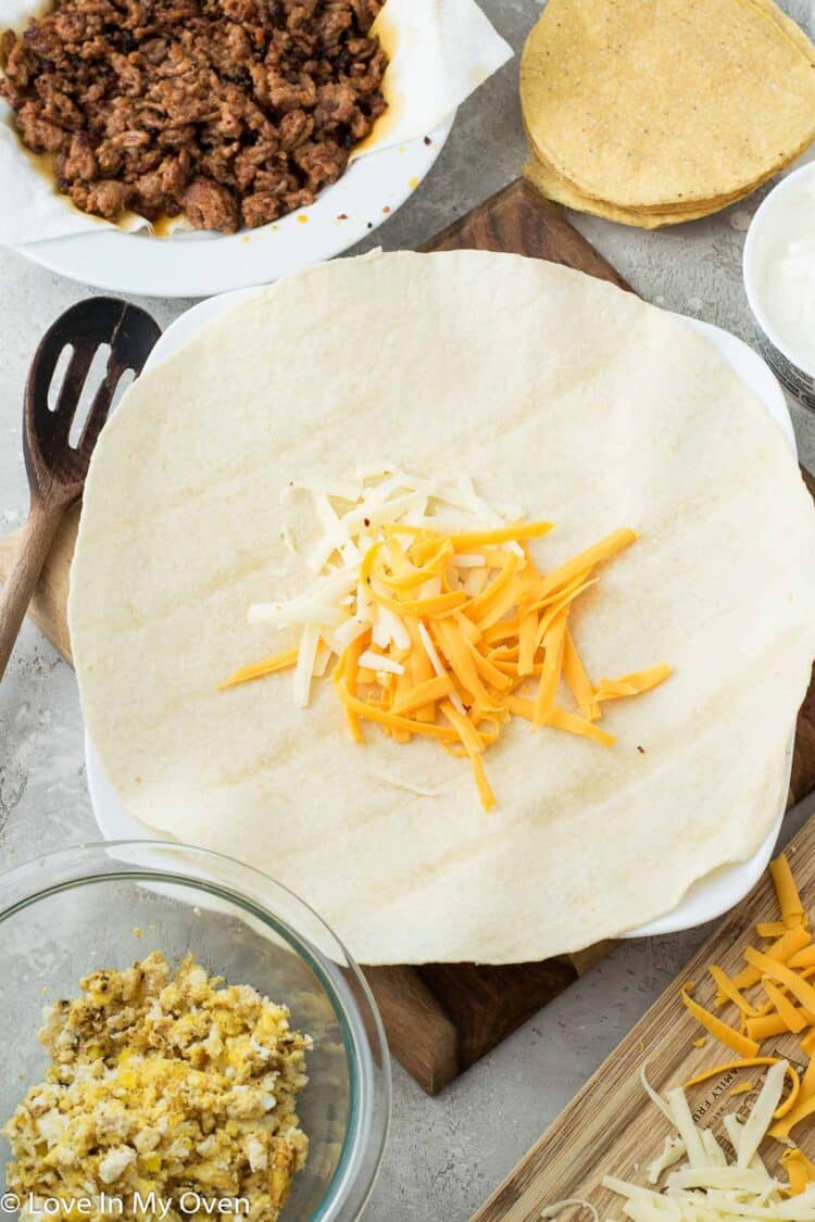 Breakfast Crunch Wrap - Love In My Oven