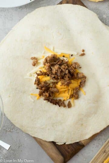 Breakfast Crunch Wrap - Love In My Oven