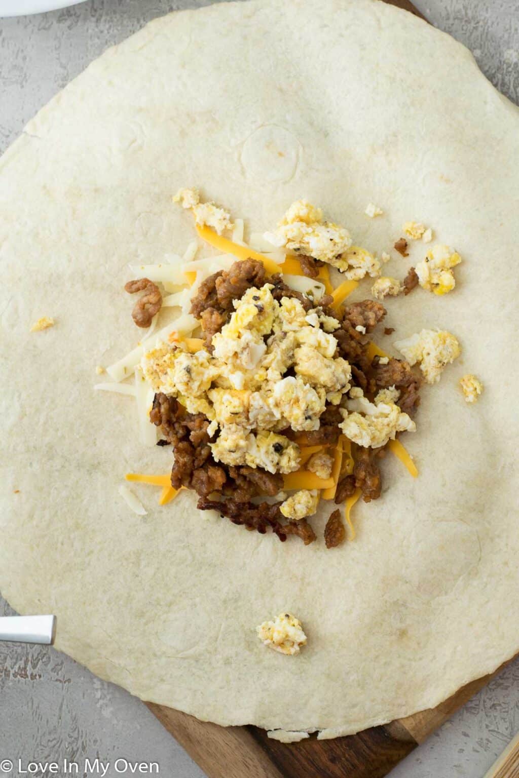 Breakfast Crunch Wrap - Love In My Oven