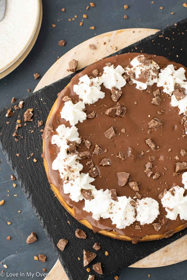 Toblerone Cheesecake - Love In My Oven
