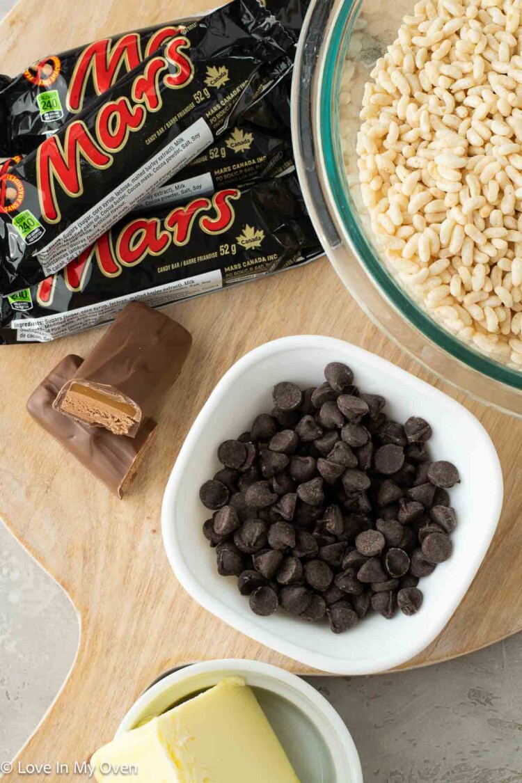 Mars Bar Squares - Love In My Oven