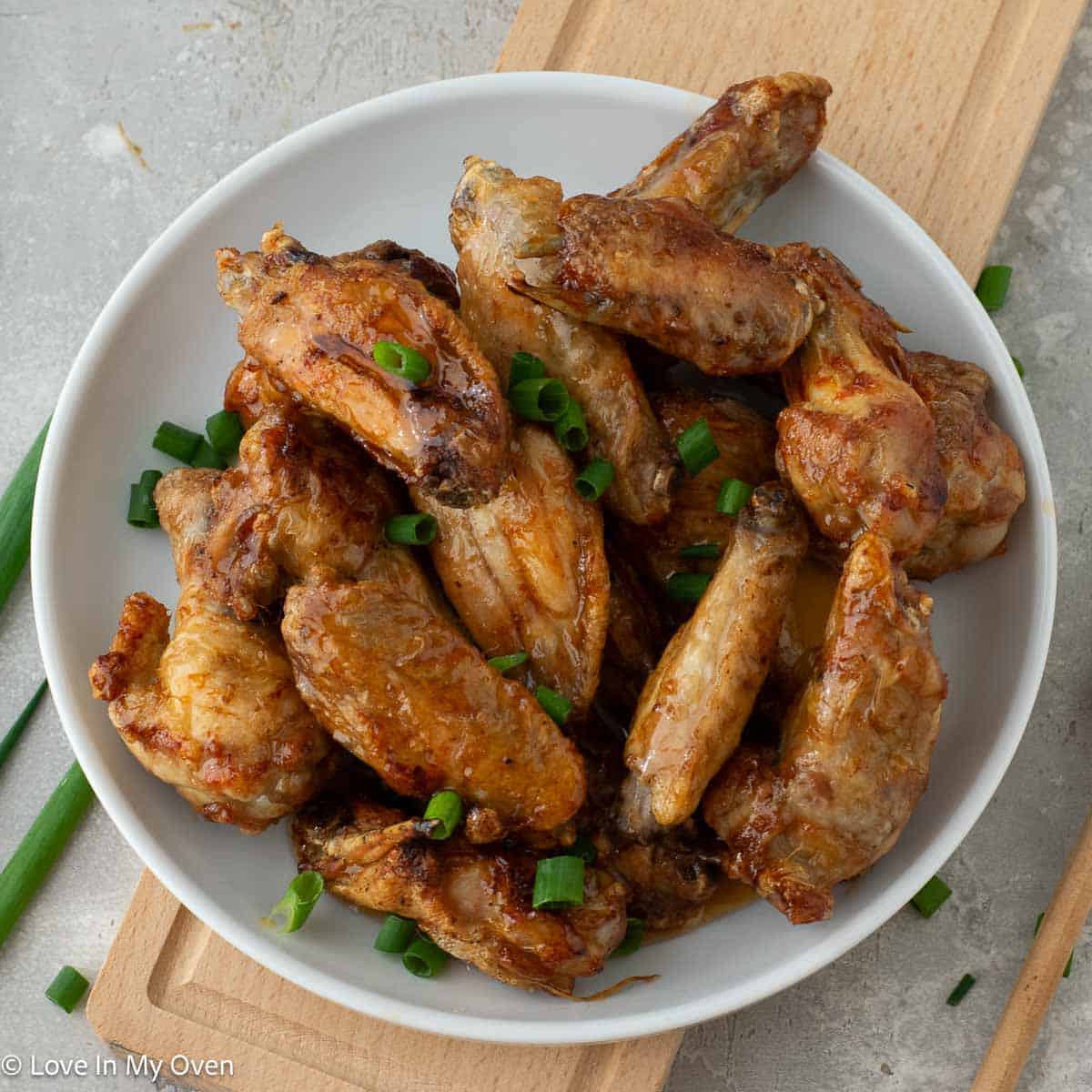 Hot Honey Chicken Wings - Love In My Oven